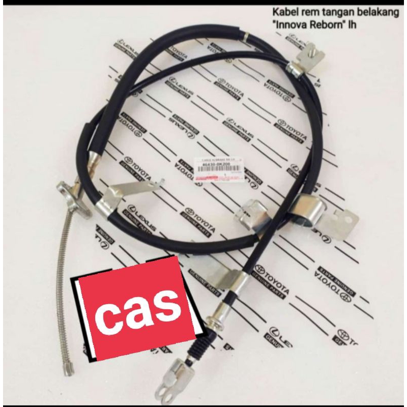 Jual kabel rem tangan hand brake belakang kiri/kanan Innova reborn ...