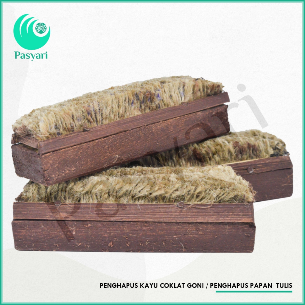 Jual [PER PACK] Penghapus Kayu Coklat Goni / Penghapus Papan Tulis ...