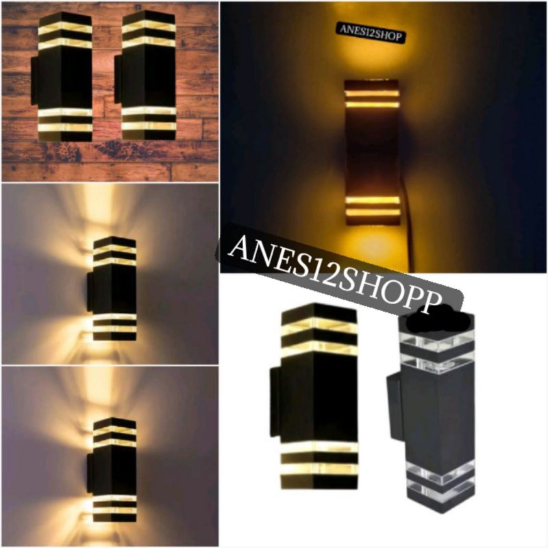 Jual Lampu hias dinding tempel tiang teras pilar dekorasi cafe Outdoor ...
