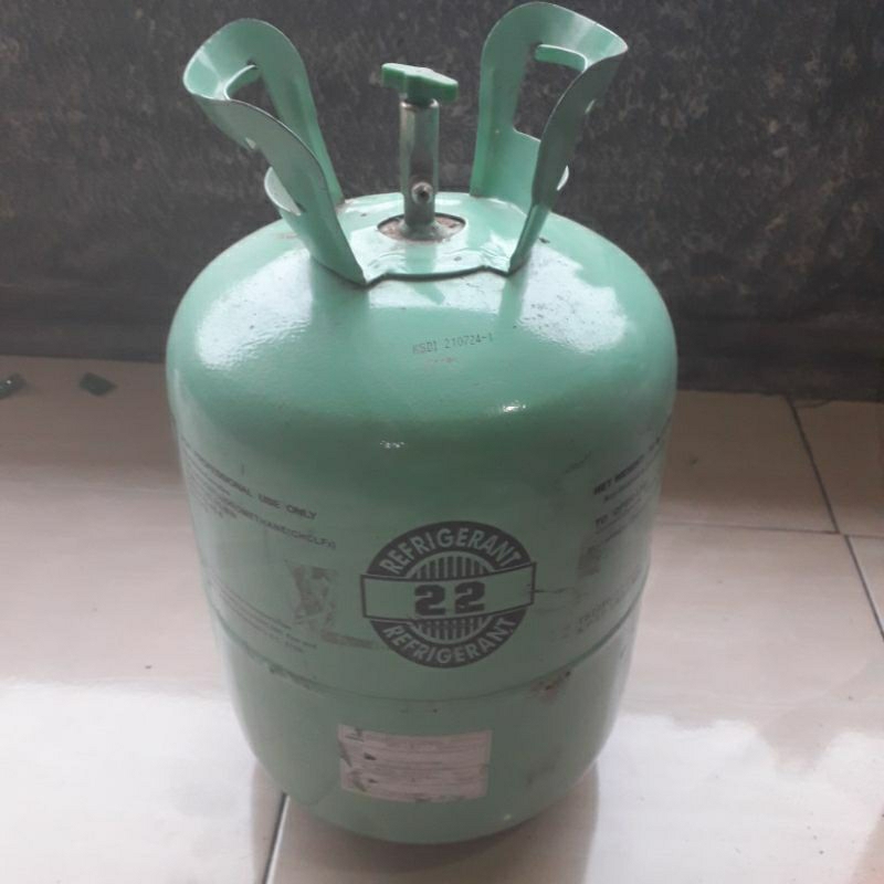 Jual Tabung Freon Bekas Kosong R32 R22 R134a buat kompresor angin dll ...