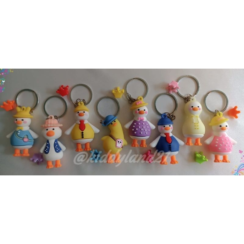 Jual Gantungan Kunci Rubber PVC Karakter Bebek Kostum | Shopee Indonesia
