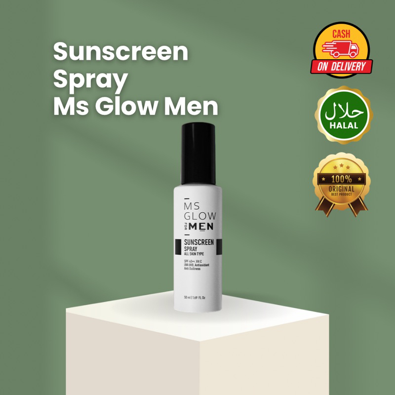Jual MS GLOW MEN SUNSCREEN SPRAY | Shopee Indonesia