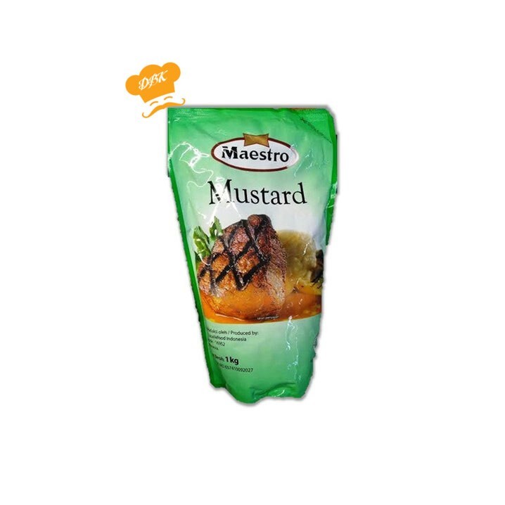 Jual MUSTARD maestro 1kg pouch | Shopee Indonesia