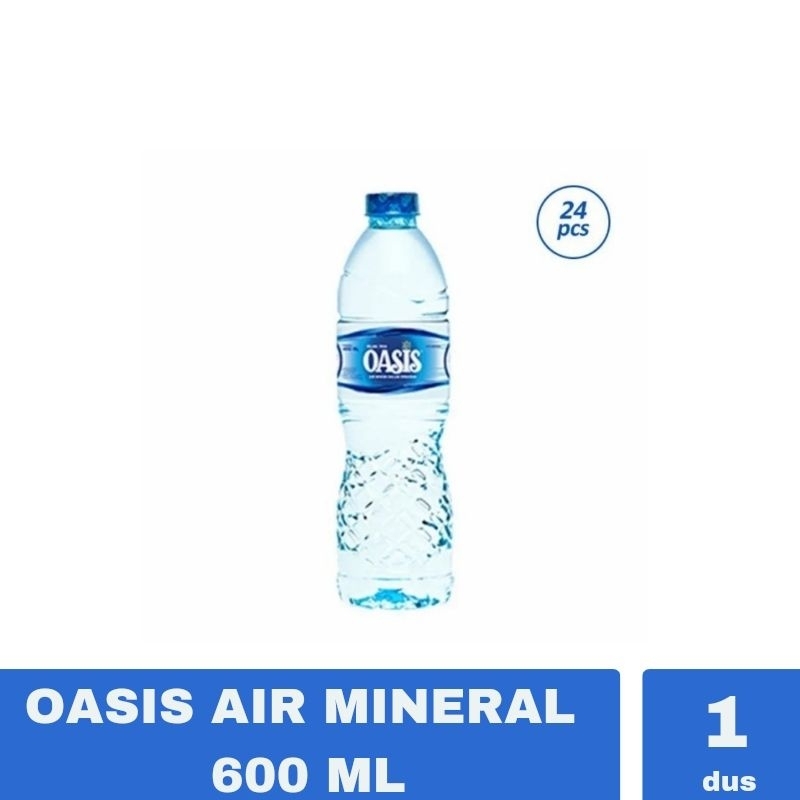 Jual Oasis 600 ml 1 dus isi 24 botol | Shopee Indonesia