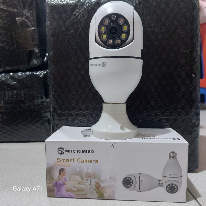 Jual CCTV Lampu V380 Pro 8MP Kamera Panorama Wifi Bohlam 360 PTZ Bola ...