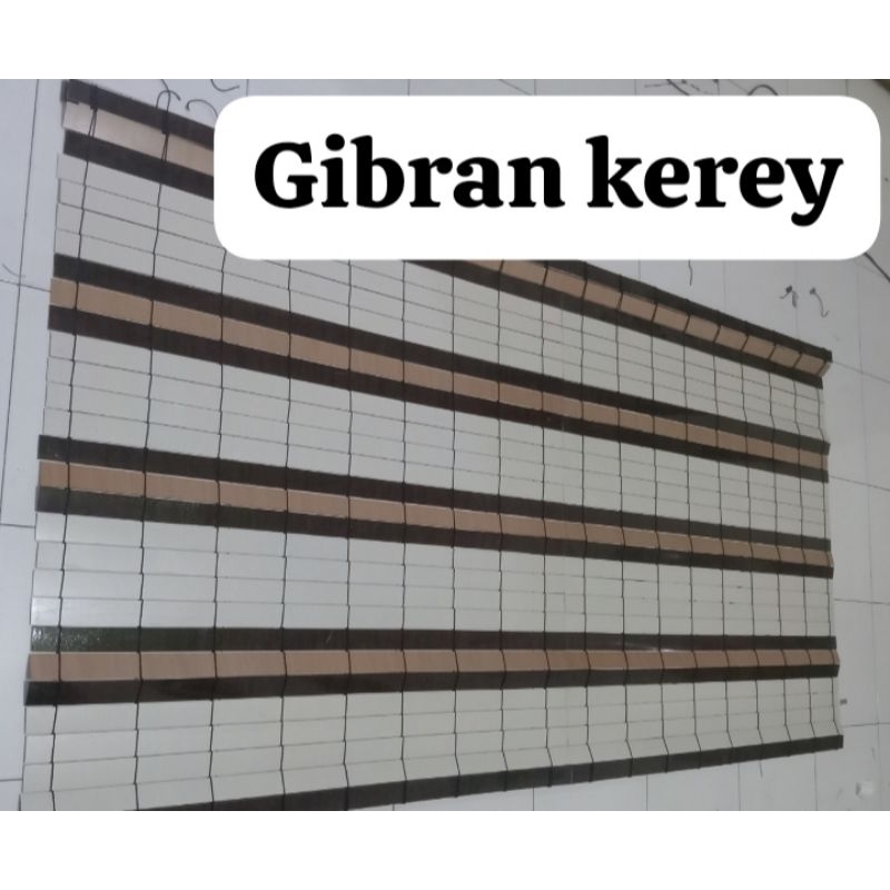 Jual Tirai kerey gulung Outdoor bahan PVC variasi warna lengkap tali ...