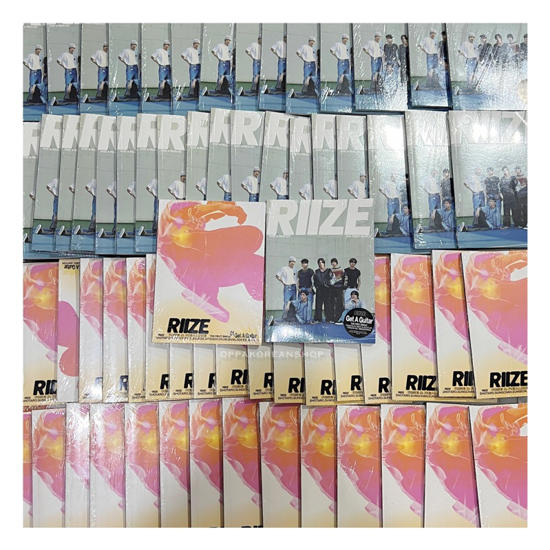 Jual [READY] ALBUM MURAH RIIZE The 1st Single Album Get A Guitar Sealed | Shopee Indonesia