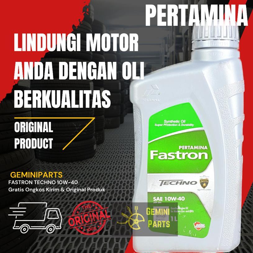 Jual OLI FASTRON TECHNO PERTAMINA 10W-40 1LITER | Shopee Indonesia