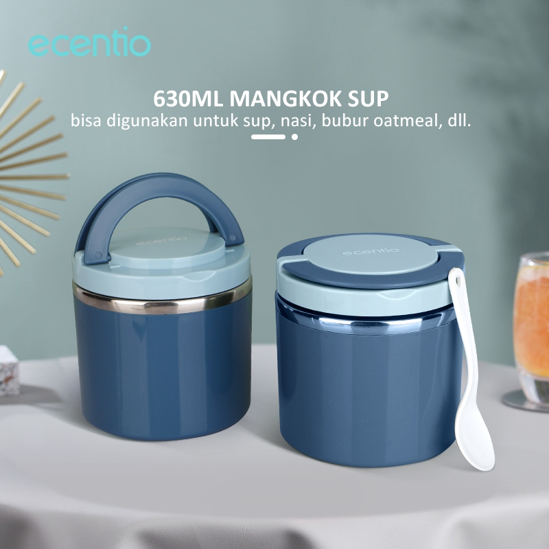Jual ecentio & FOODI termos mini termos air panas mini 630ml/cangkir ...