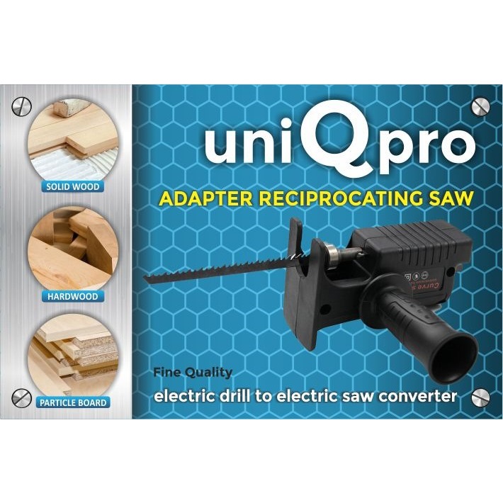 Jual adapter bor gergaji jigsaw uniQpro - drill to jigsaw - Converter ...
