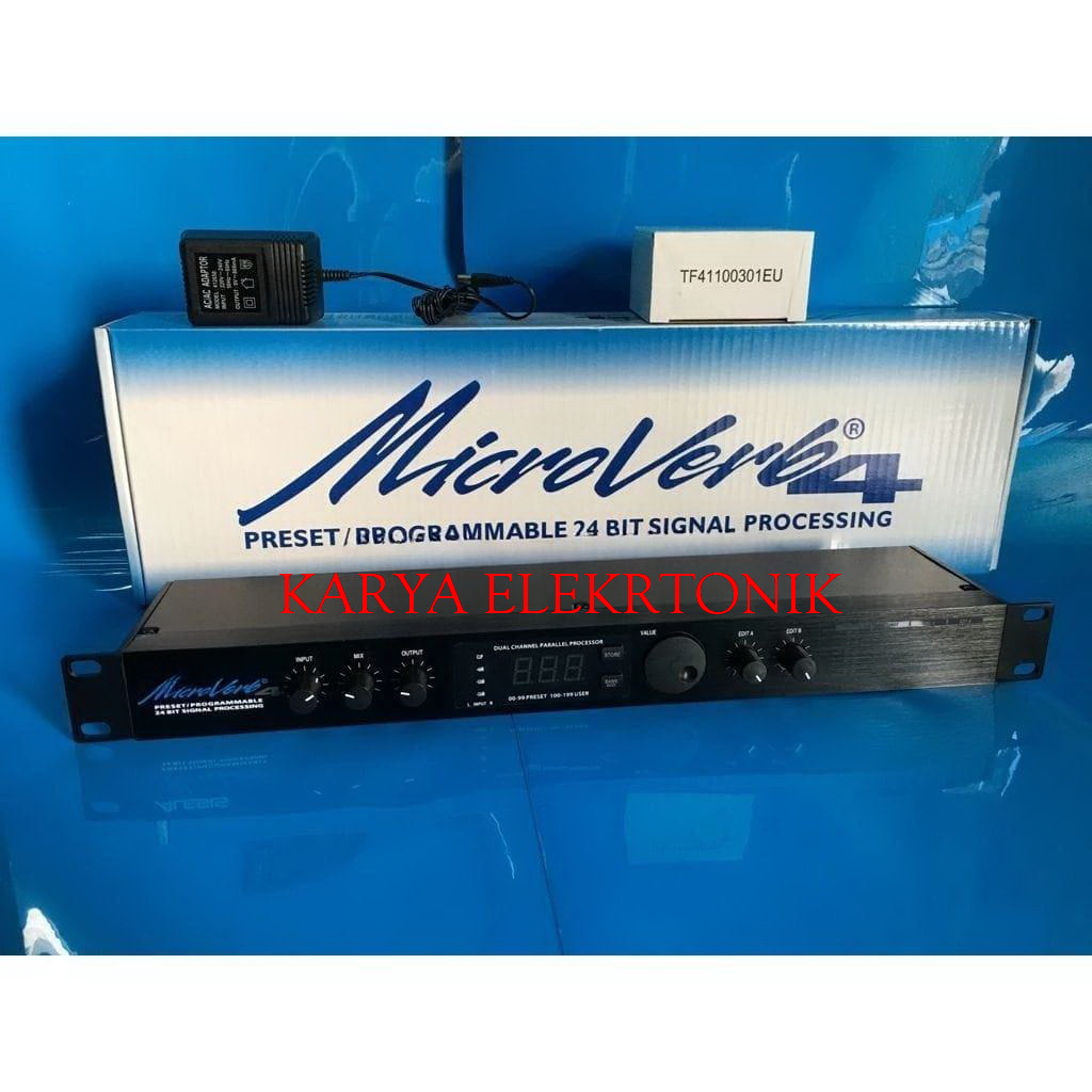 Jual EFFECT VOCAL MICROVERB MADE IN USA KUPING BESI | Shopee Indonesia