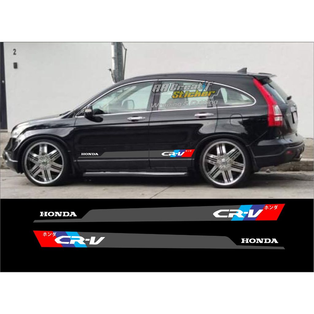 Jual cutting sticker striping mobil honda crv | Shopee Indonesia