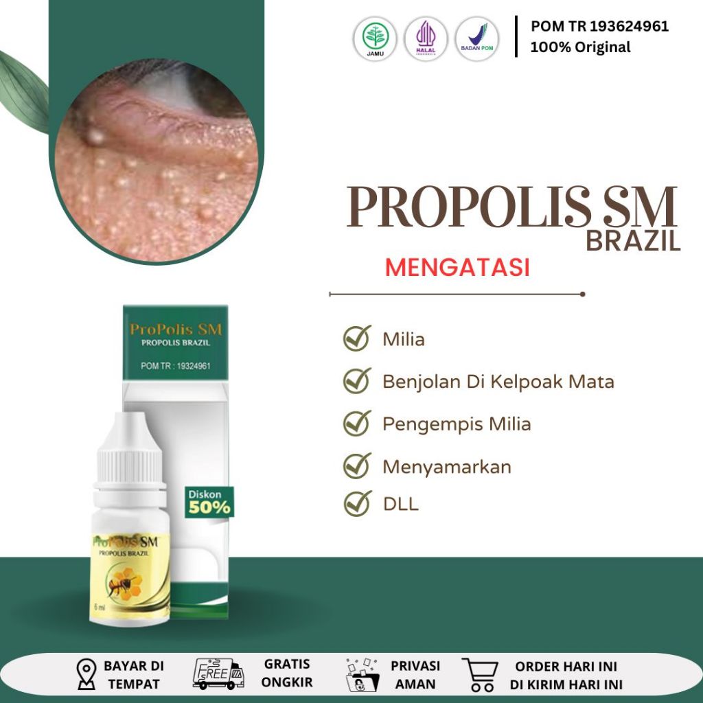 Jual Obat Milia, benjolan kecil-kecil berwarna putih mirip jerawat ...