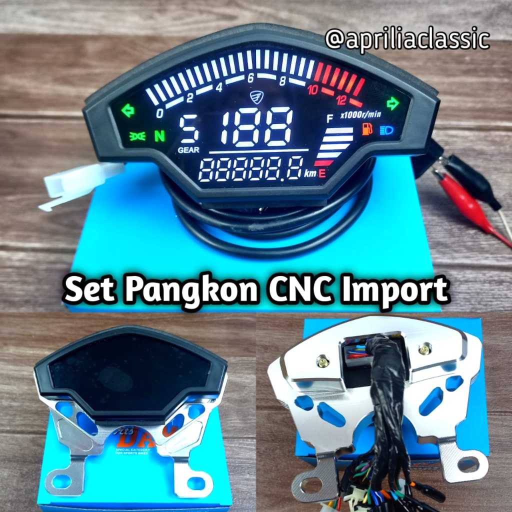 Jual Speedometer digital gpx Spedo Spido GPX Full Digital Spidometer cb ...