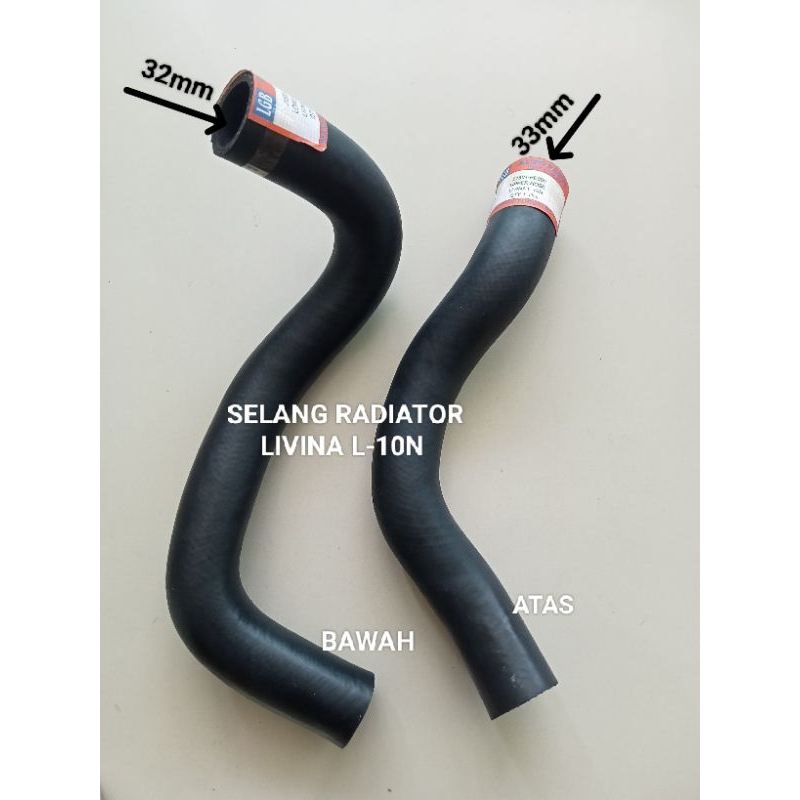 Jual SELANG RADIATOR LIVINA L-10N ATAS BAWAH HARGA 1 PCS | Shopee Indonesia