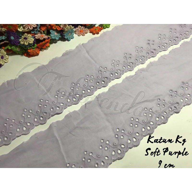 Jual Renda Katun All Varian / 15 Yard / Per-line | Shopee Indonesia