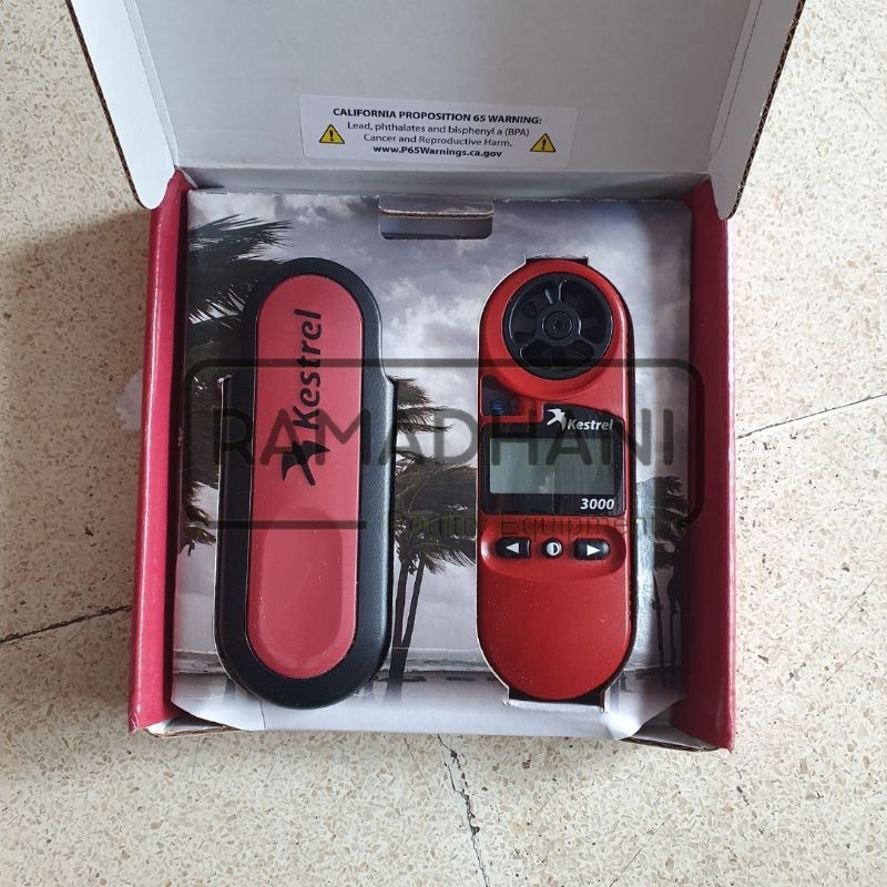 Jual KESTREL 3000 WHEATER POCKET METER WIND SPEED TESTER ANEMOMETER ...