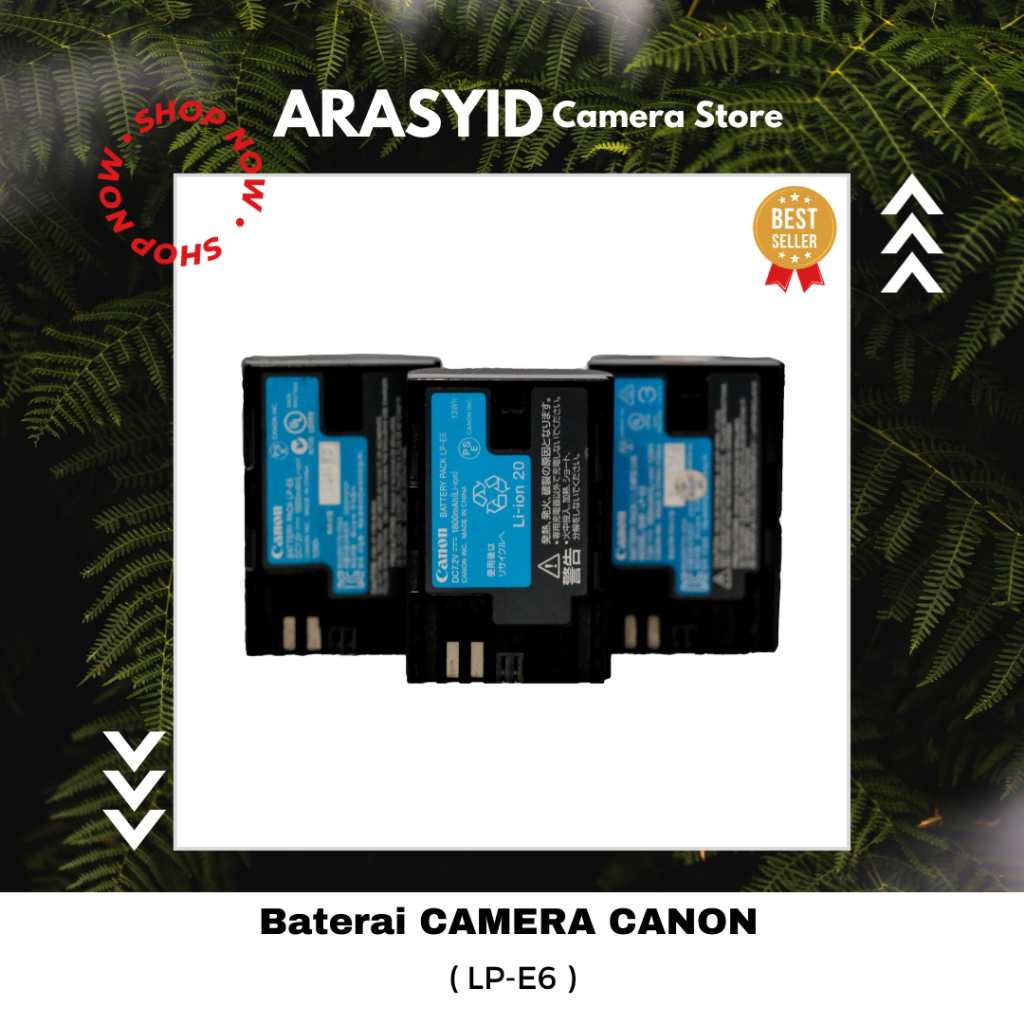 Jual Battery Camera Canon LP-E6 ( Original ) | Shopee Indonesia