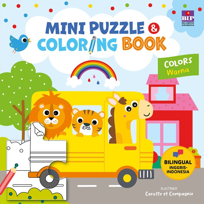 Jual BIP - BUKU MINI PUZZLE & COLORING BOOK: WARNA (BOARDBOOK) | Shopee ...