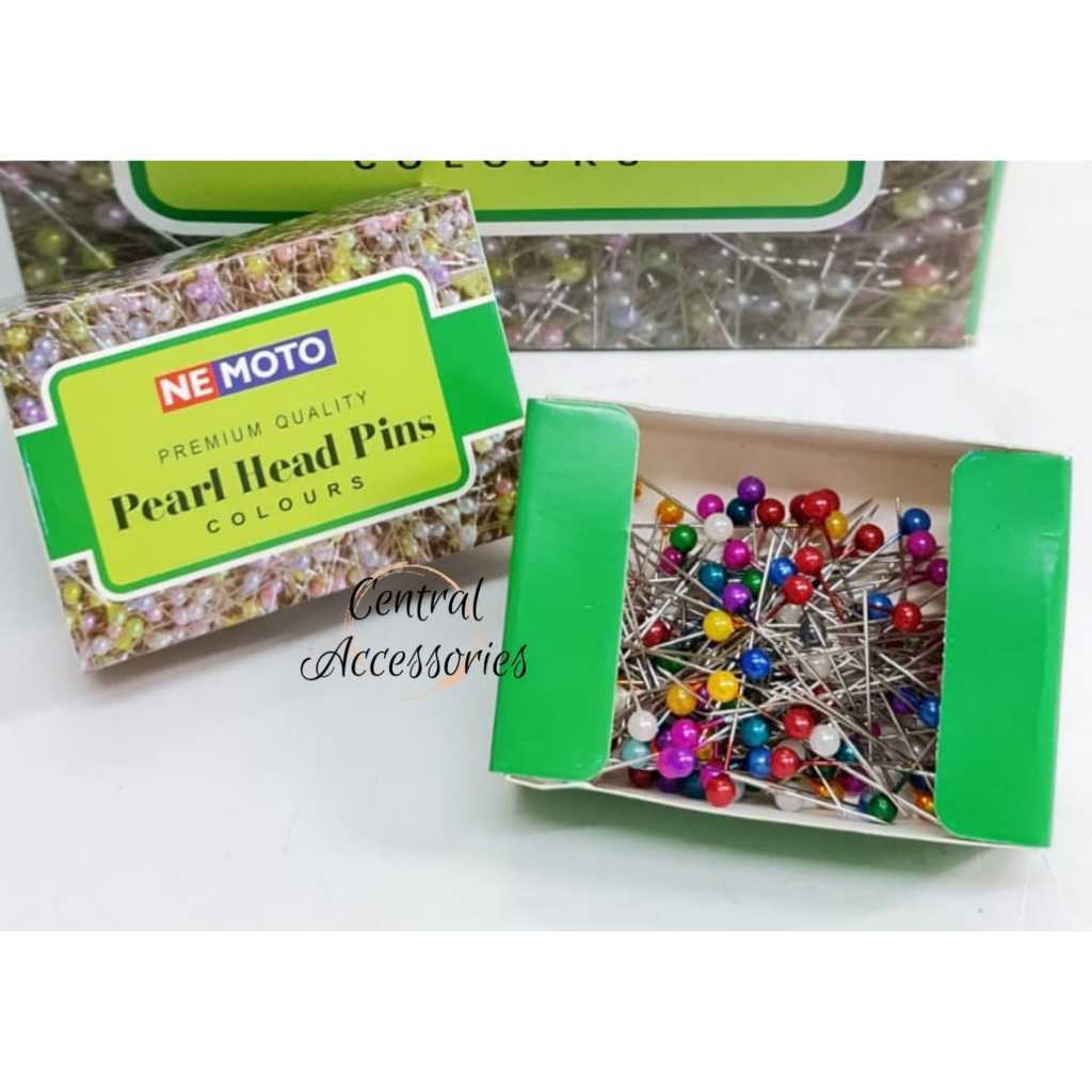 Jual JARUM PENTUL KOTAK HIJAU / PIN HIJAB PENTUL STAINLESS | Shopee ...