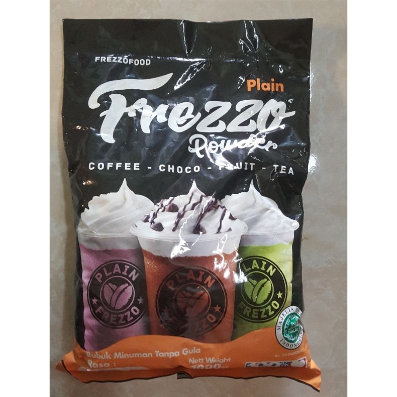 Jual FREZZO POWDER BUBUK MINUMAN 1kg varian plain TARO ( tanpa gula ...