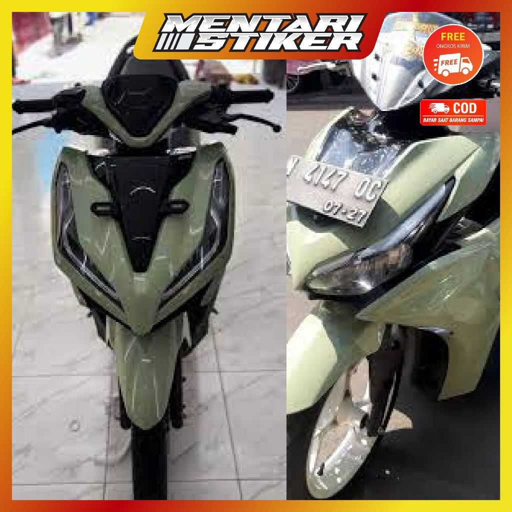 Jual Sticker Skotlet Hijau Matcha Super Glossy Kualitas Premium Untuk ...
