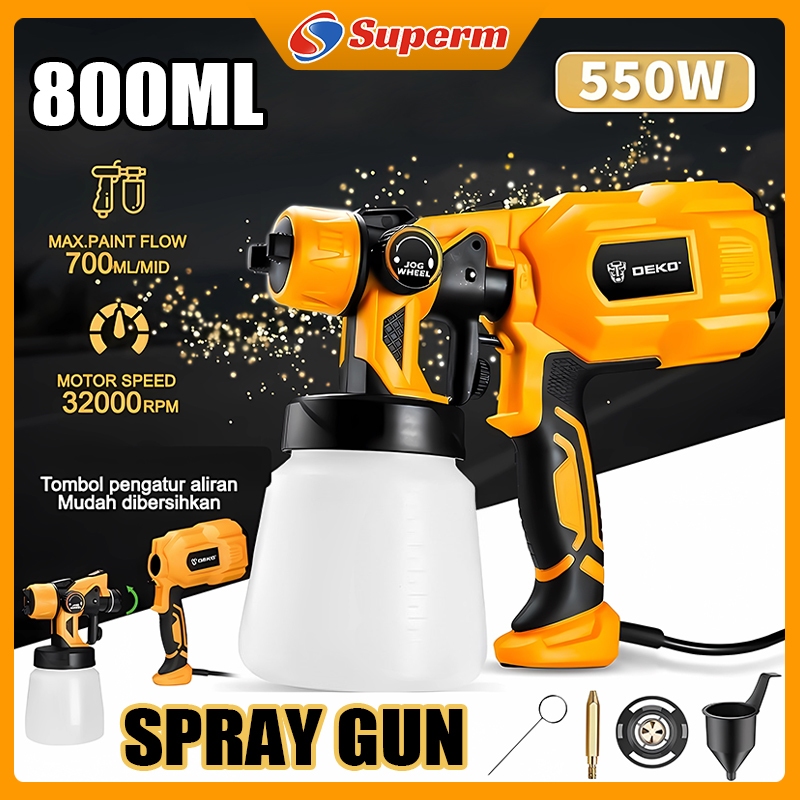 Jual 800ML Pistol semprot listrik Electric Spray Gun ELECTRIC Spray Gun ...