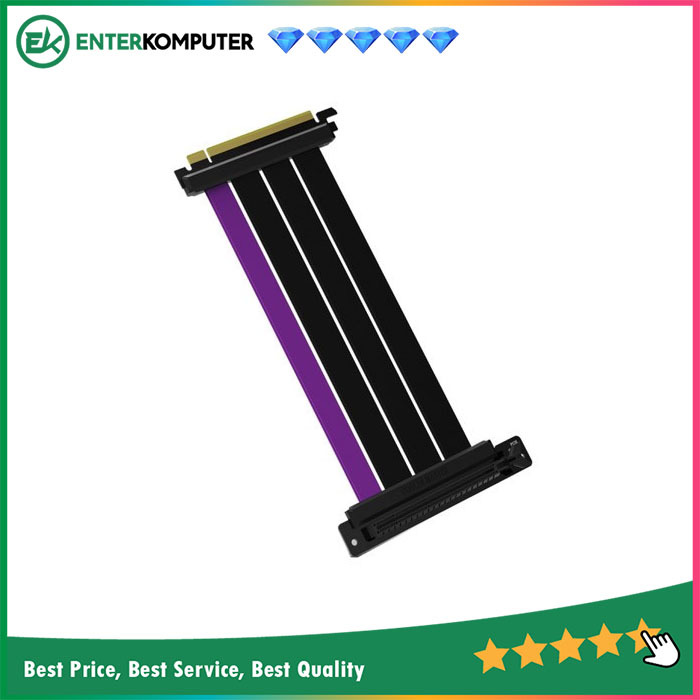Jual Cooler Master Riser Cable PCIe 4.0 x16 300MM | Shopee Indonesia