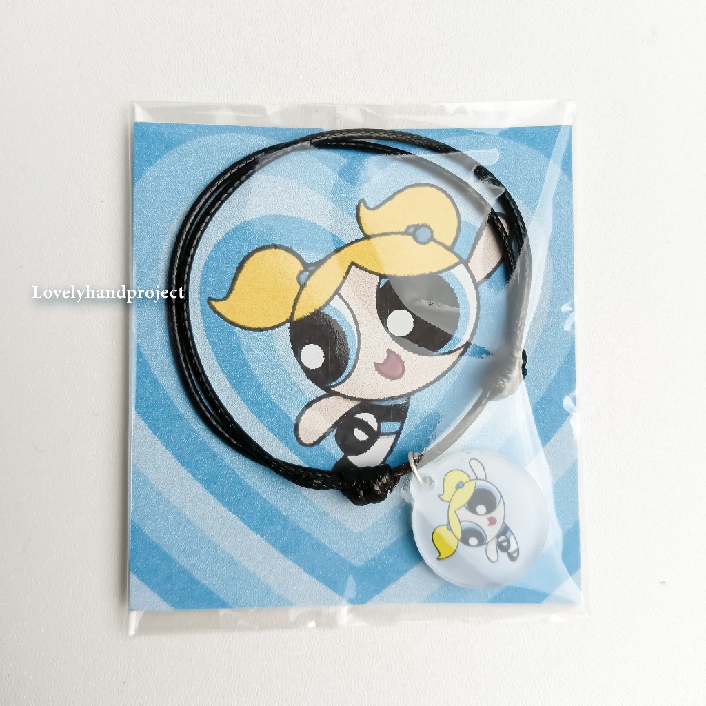 Jual Gelang Couple Power Puff Girl Free Box spotify Codes Sticker Copel ...