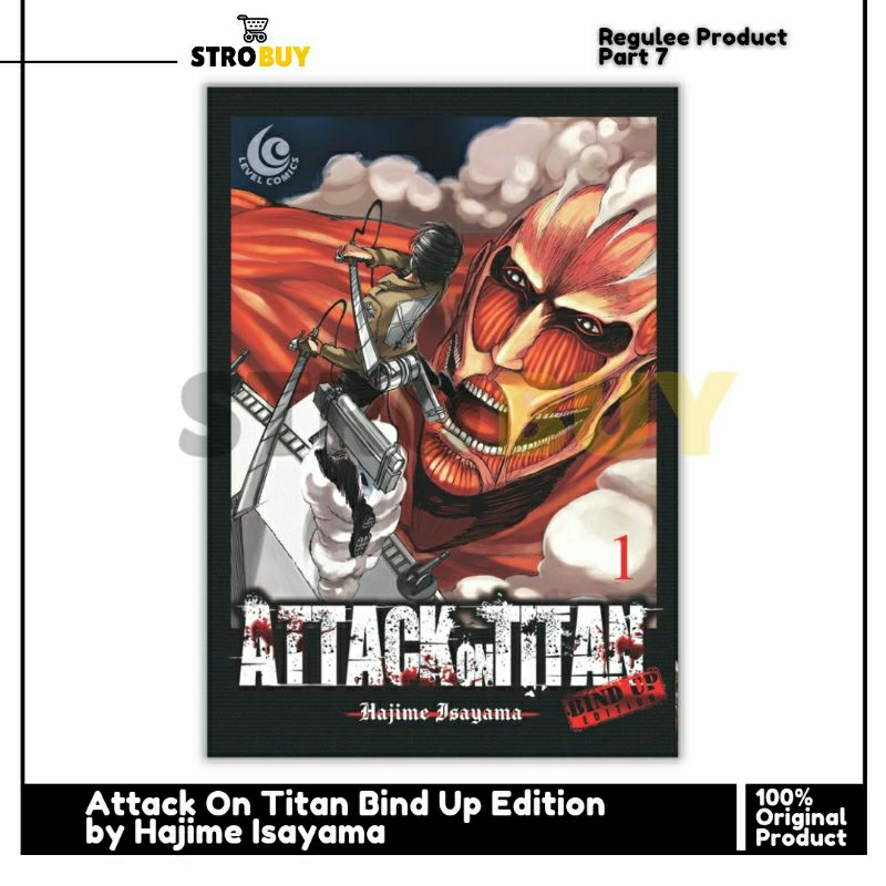 Jual Komik Attack On Titan Bind Up Edition by Hajime Isayama | Shopee ...