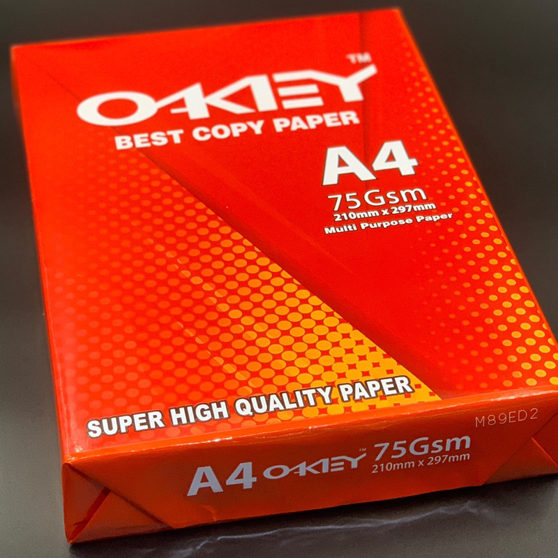 Jual Kertas HVS OKEY A4 isi 500lbr | Shopee Indonesia