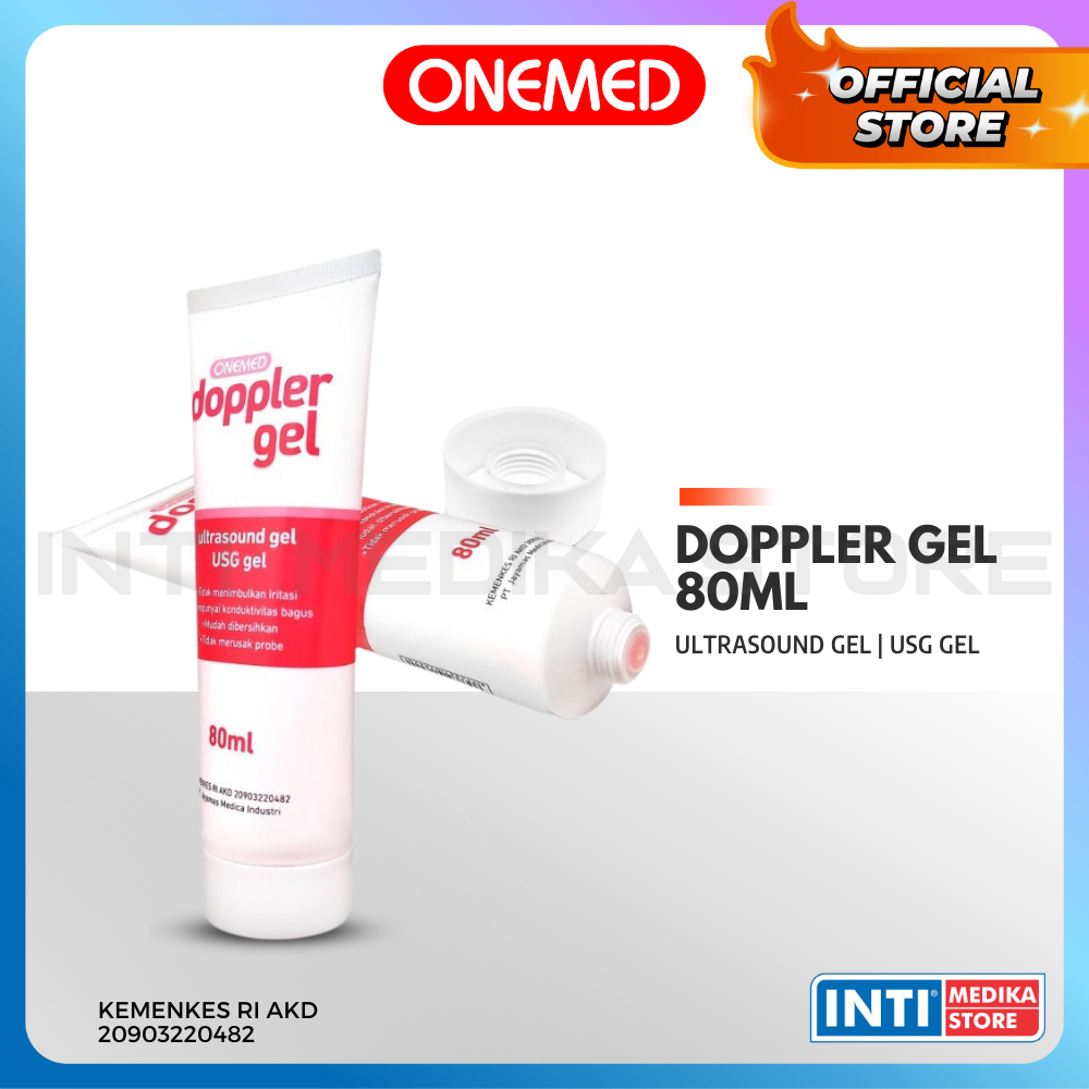 Jual ONEMED - Doppler Gel 80ml | Ultrasound Gel | USG Gel One Med ...