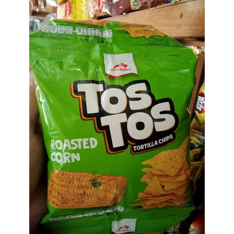 Jual Tos Tos Tortilla Chip Makanan Ringan Rasa Jagung Bakar 10Pcs ...