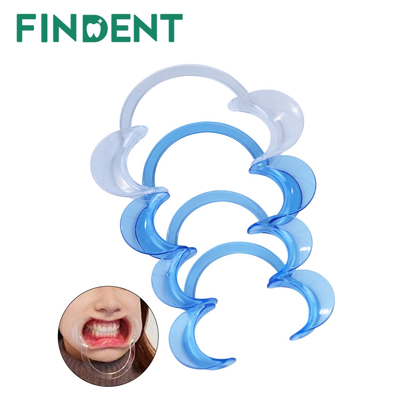 Jual Dental Teeth Whitening Cheek Retractor C Shape Intraoral Cheek Lip ...
