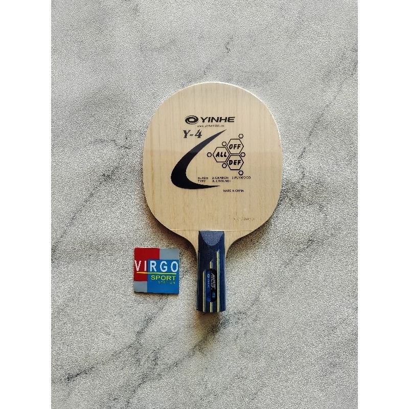 Jual Yinhe Y 4 Carbon CS kayu bet pingpong Y4 carbon 100 %ORIGINAL!!! | Shopee Indonesia