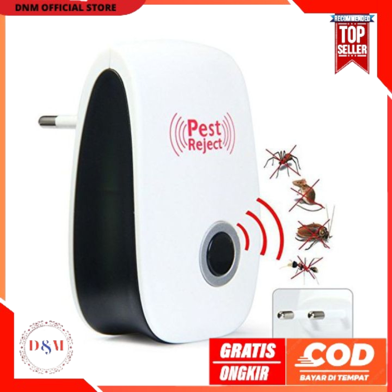 Jual Alat Pengusir Serangga Nyamuk Tikus Lalat Kecoak Pest Reject ...