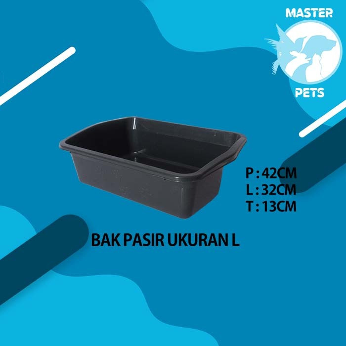 Jual Bak pasir kucing plastik / litter box / kotak pasir | Shopee Indonesia