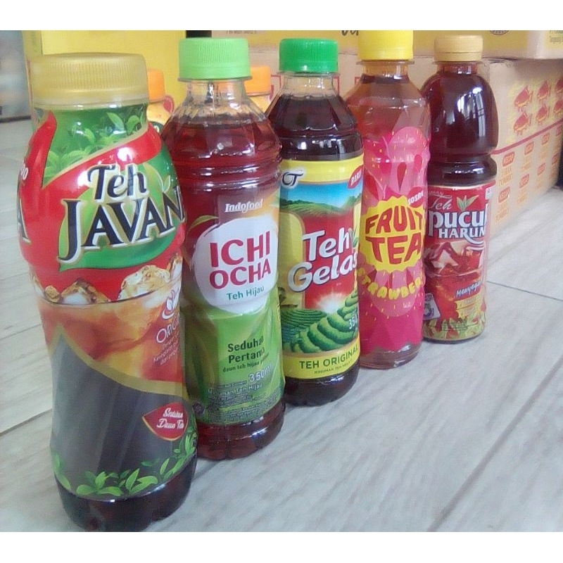 Jual AnekaTEH botol kemasan 350 ml || Javana|| teh gelas|| fruittea ...