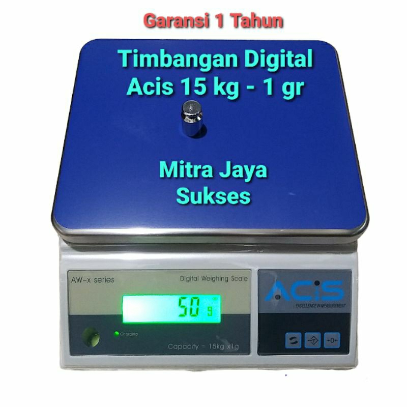 Jual Timbangan Digital Acis 15 Kg AW-15x Ketelitian 1 Gram - Multi Purpose Scale | Shopee Indonesia