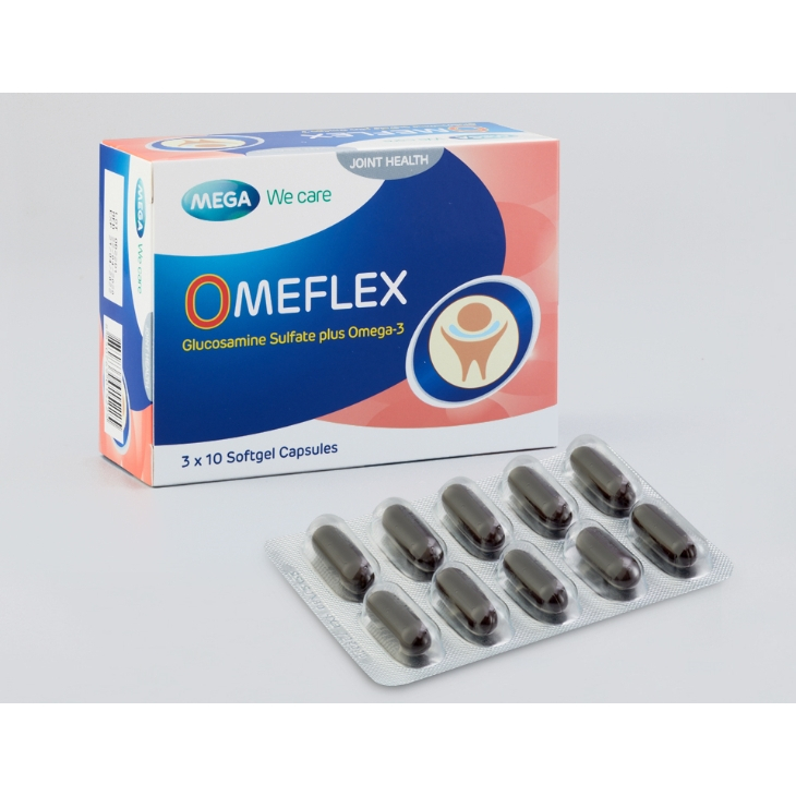 Jual OMEFLEX STRIP ISI 10 SOFTGEL SUPLEMEN MAKANAN UNTUK SENDI & OTOT ...