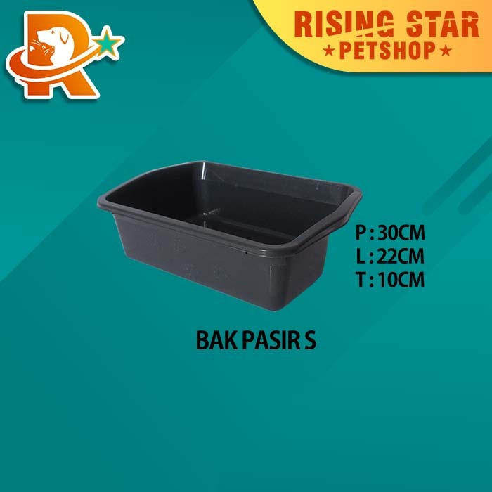 Jual Bak Pasir warna warni kecil kucing cat liter box tempat pup wadah ...