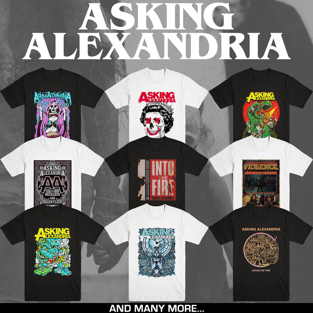 Jual ASKING ALEXANDRIA | T-SHIRT BAND | METALCORE | MERCHANDISE ...