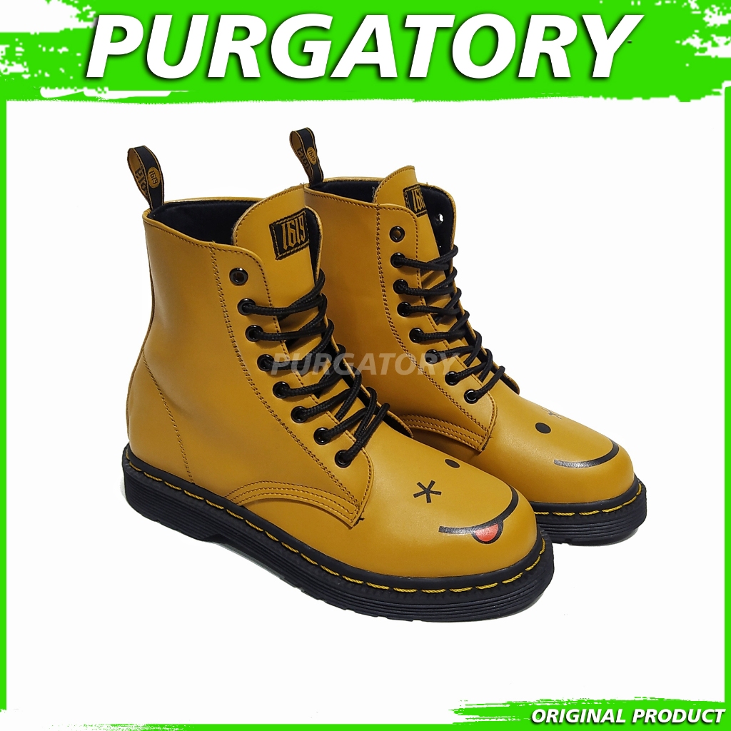 Jual PURGATORY - Sepatu Boots Pria Docmart Dr Martens High | Shopee ...