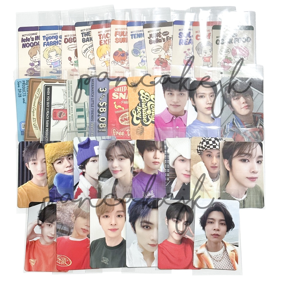 Jual [ ready ] trading card nct nct 127 wayv ccomaz photocard [ taeil ...