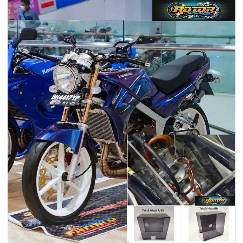 Jual Tabokan filter karbu Ninja R Ninja SS bahan akrilik model tekuk ...