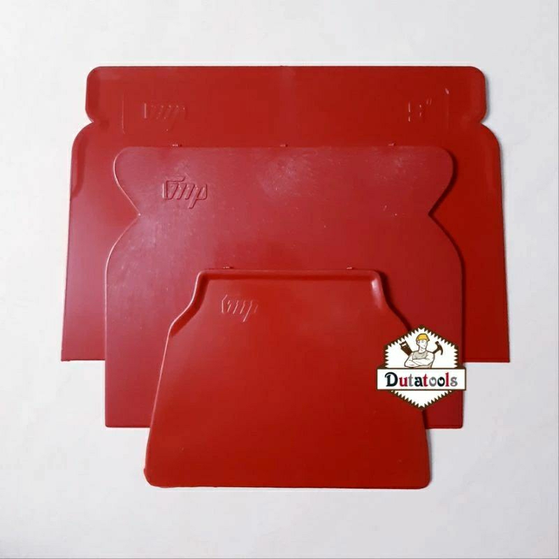 Jual Kapi pvc GMP merah/kapi plastik/sekrap pvc/kapi plamir/scraper pvc ...
