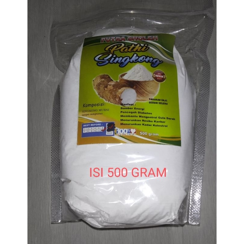 Jual Tepung Tapioka Pati SINGKONG Bubur terapi Maag Kronis Tepung ACI ...