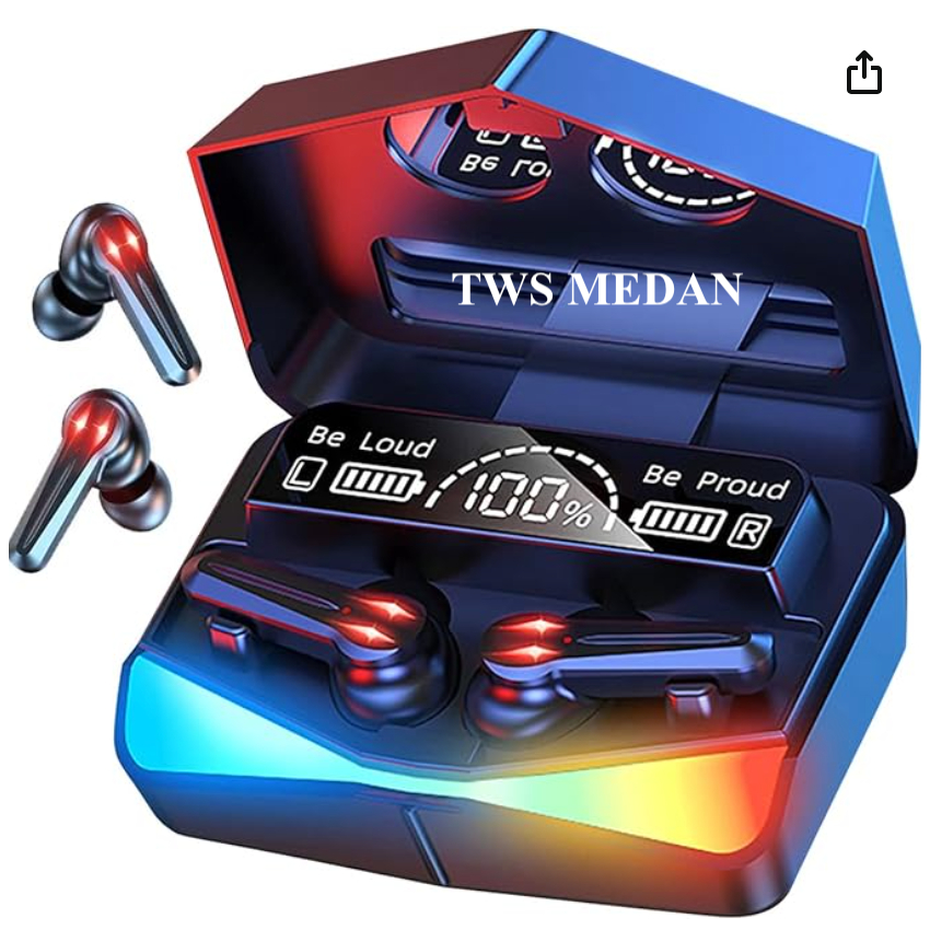 Jual Tws Medan tws M28 headset bluetooth Gaming Dual Mode/ tws LED RGB ...
