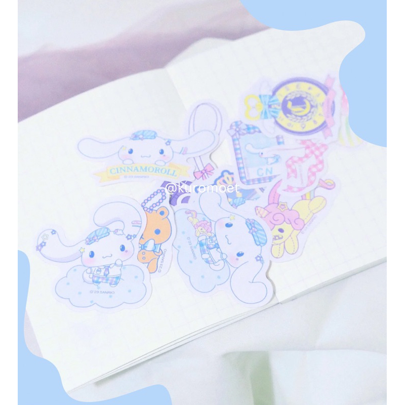 Jual Sanrio CINNAMOROLL 10 design aesthetic sticker set | Shopee Indonesia