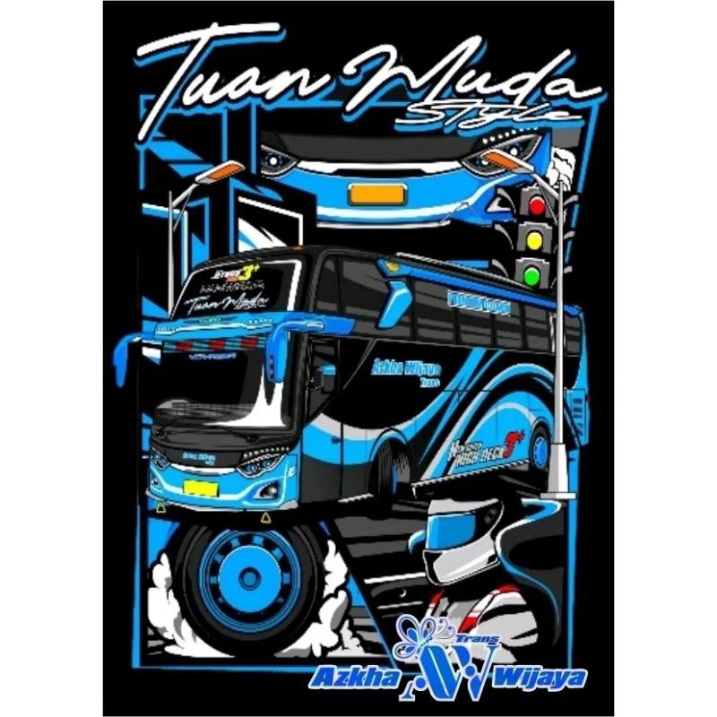 Jual Stiker bus mania Telolet isi 14 (tuan muda) | Shopee Indonesia